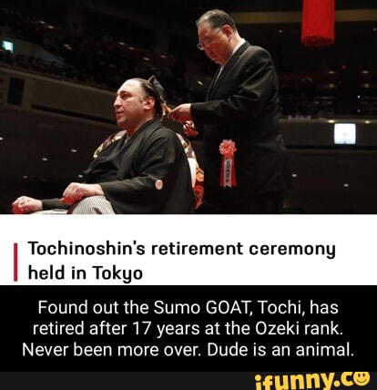 Tochinoshin's retirement ceremony held in Tokyo Found out the Sumo GOAT ...