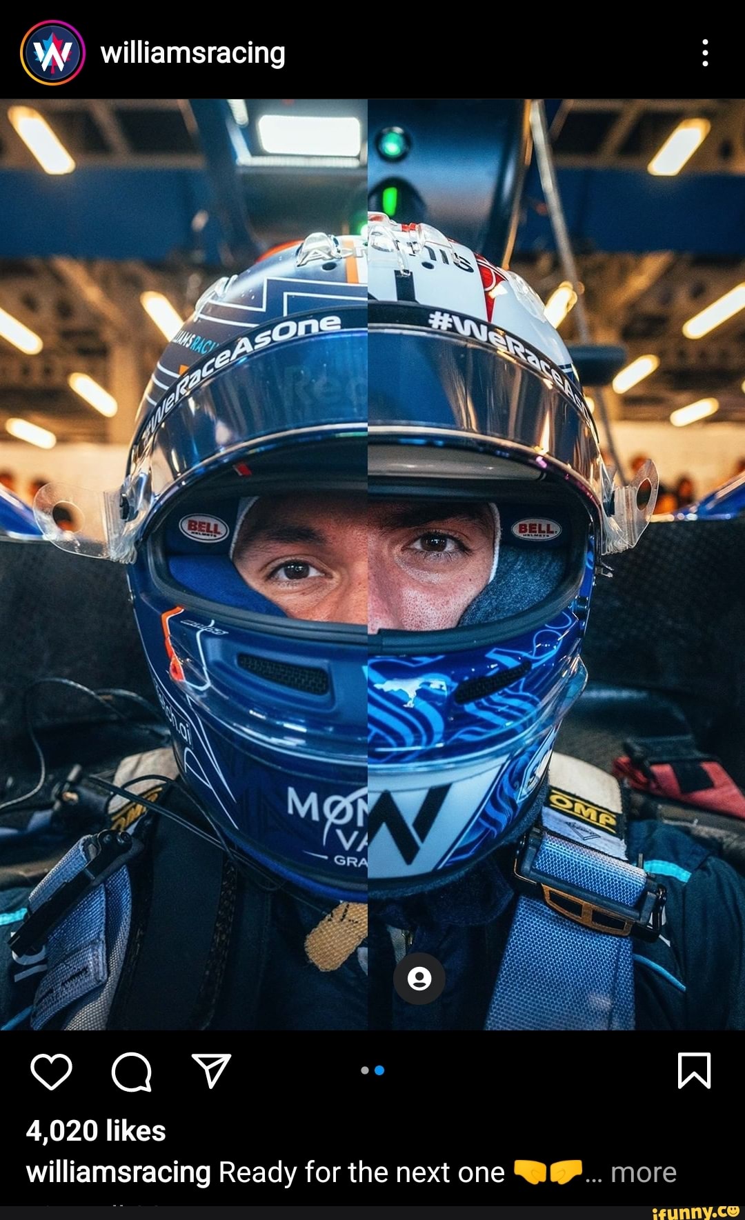 Williamsracing 4,020 likes williamsracing Ready for the next one more ...