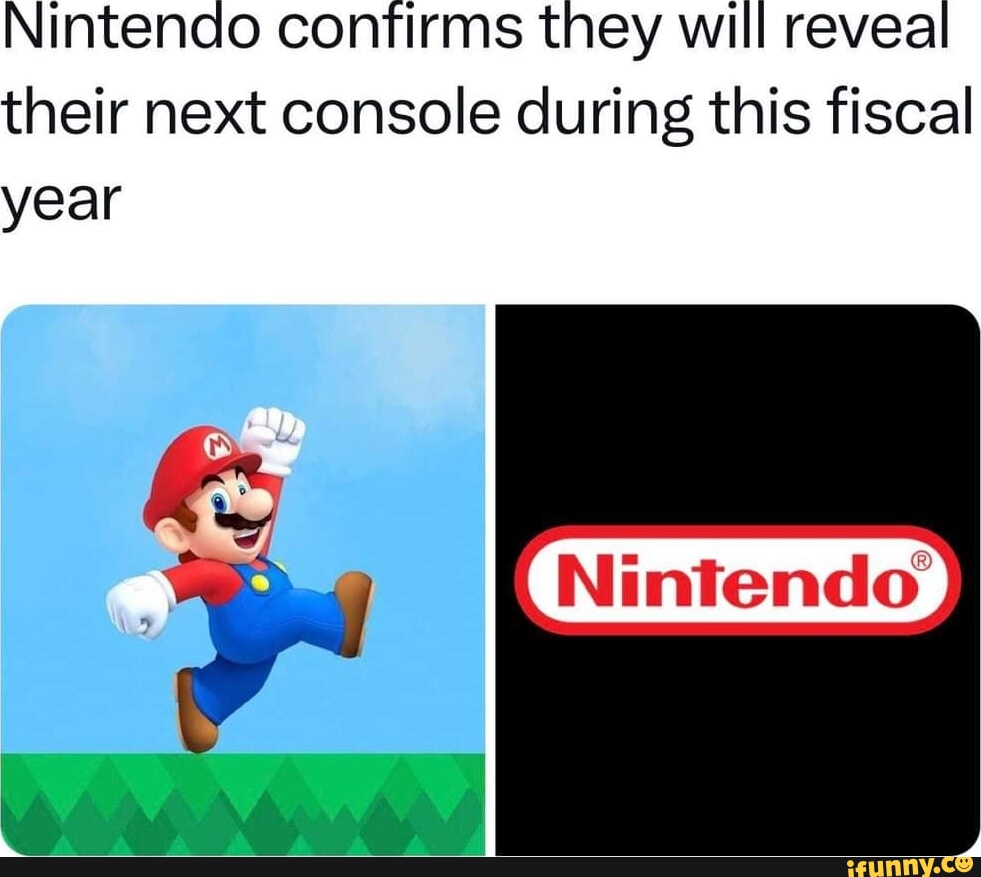 Nintendo contirms they will reveal their next console during this ...