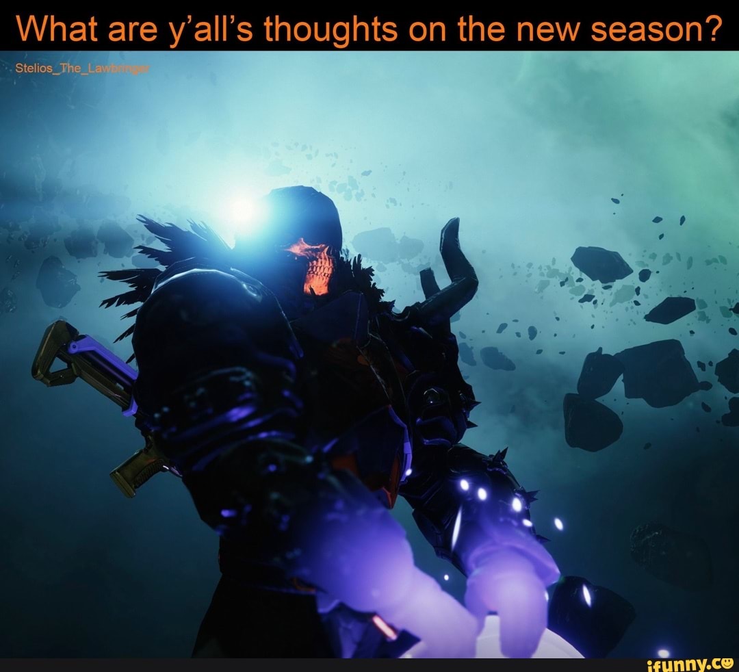 What are y'all's thoughts on the new season? Stelios - iFunny