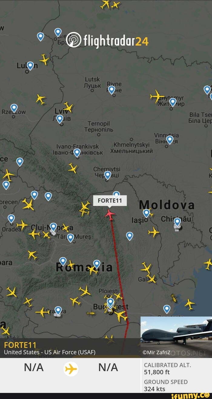Flightradar24 Bila Tse 10-Frantivel iO} Chagajytst Moldova Ox FORTE11 ...