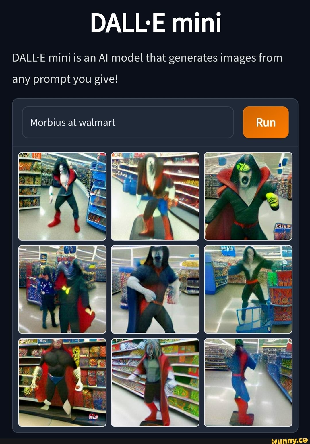 DALL-E mini DALL-E mini is an Al model that generates images from any ...