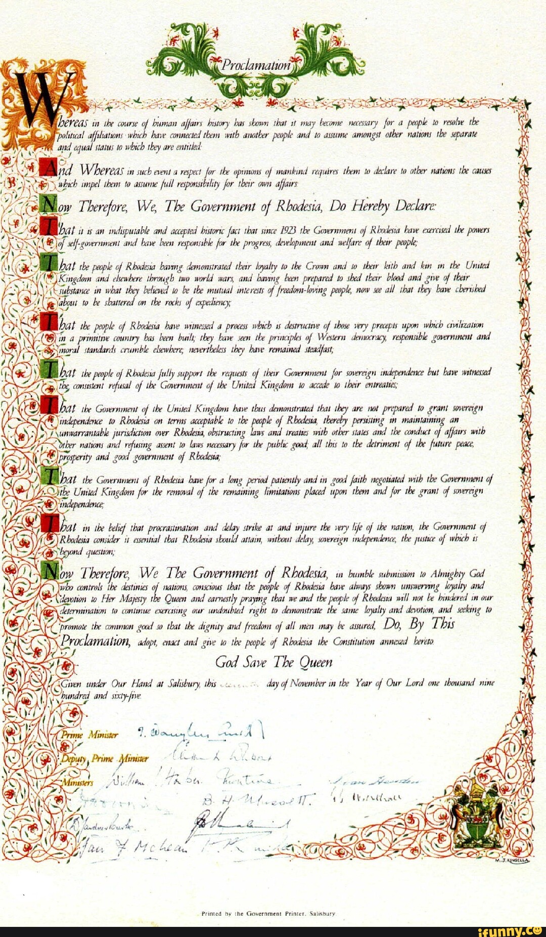 Leveas in the course of buman affairs history bas shown that st may ...