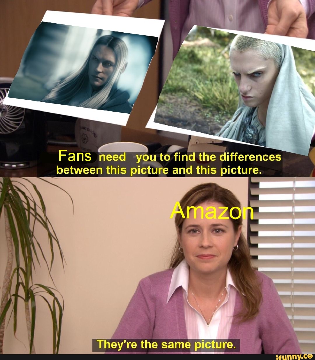 AE I Fans need you to find the differences between this picture and ...
