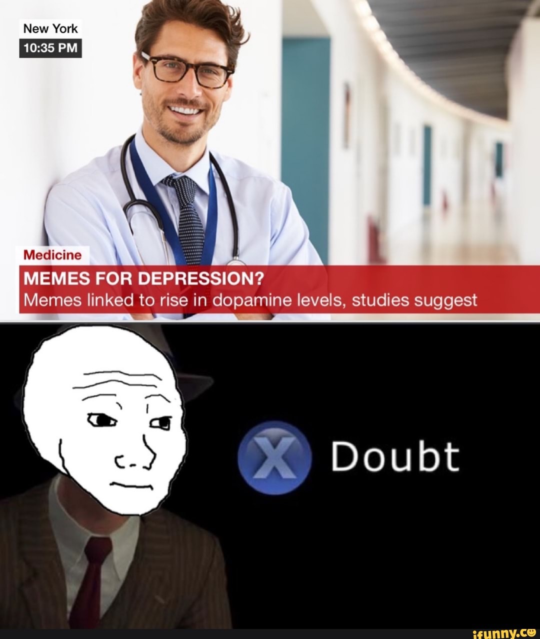 Medicine MEMES FOR DEPRESSION? Memes linked to rise in dopamine levels ...