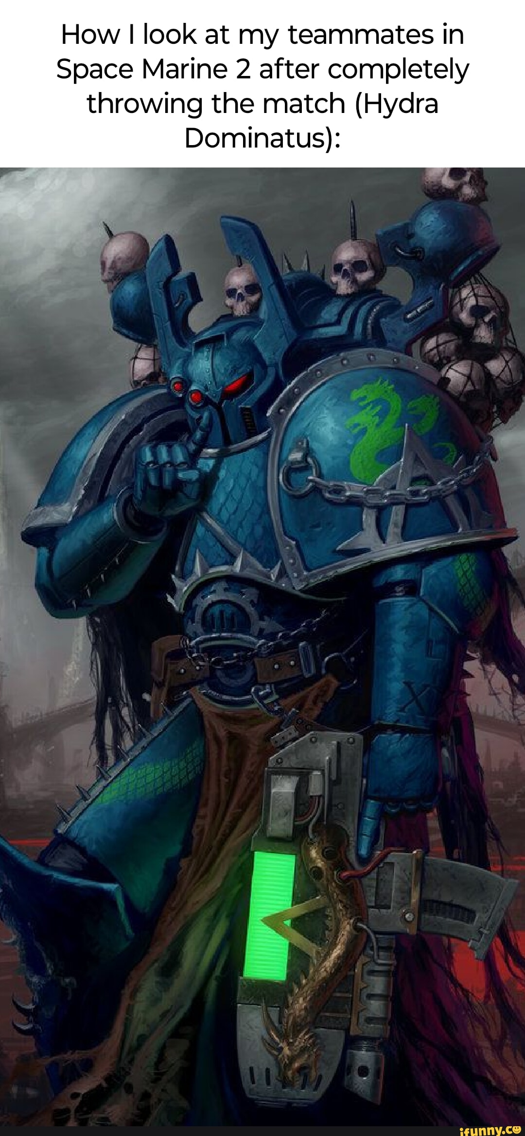 How I look at my teammates in Space Marine 2 after completely throwing ...