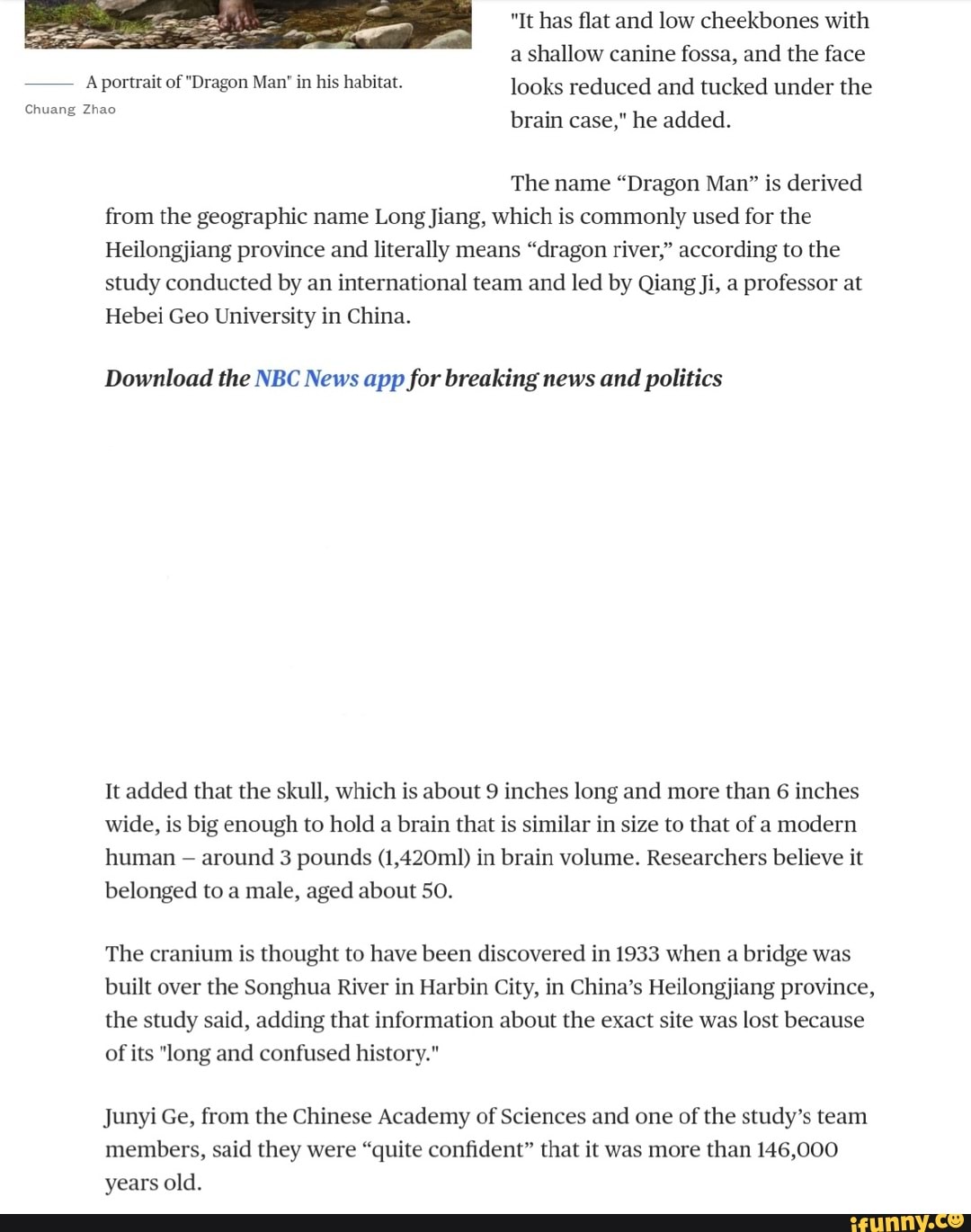 Discovery of 'Dragon Man' skull in China prompts rethink of human ...