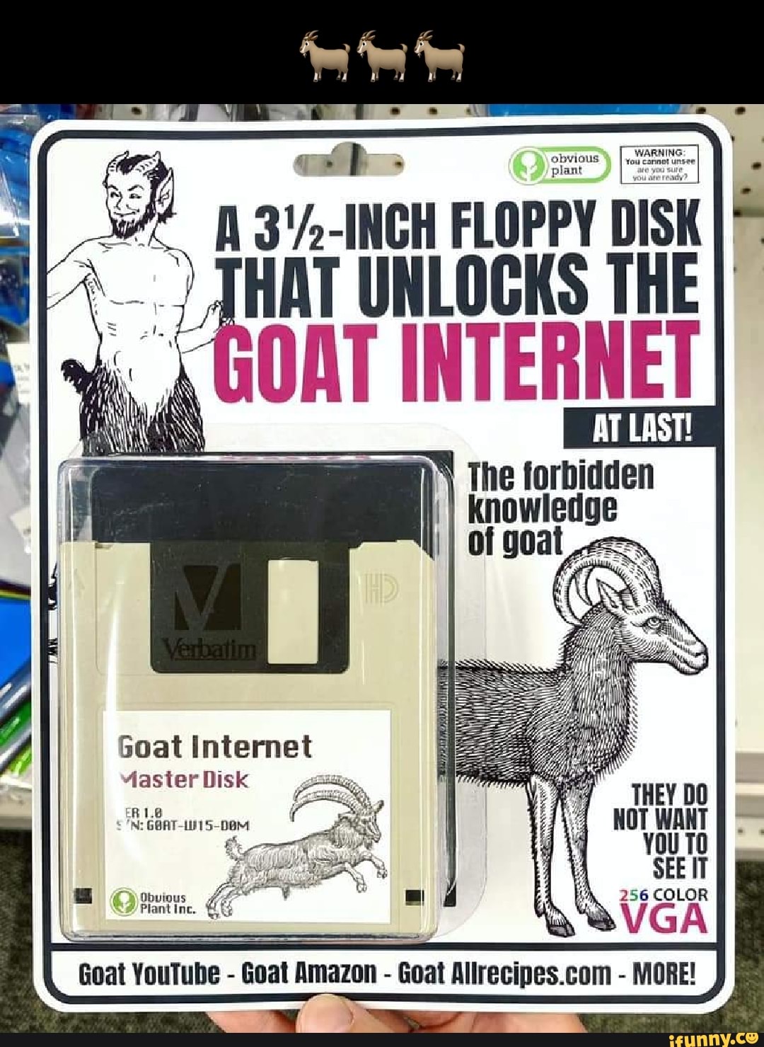Obvious I ) plant 3'-INCH FLOPPY DISK THAT UNLOCKS THE LAST The ...