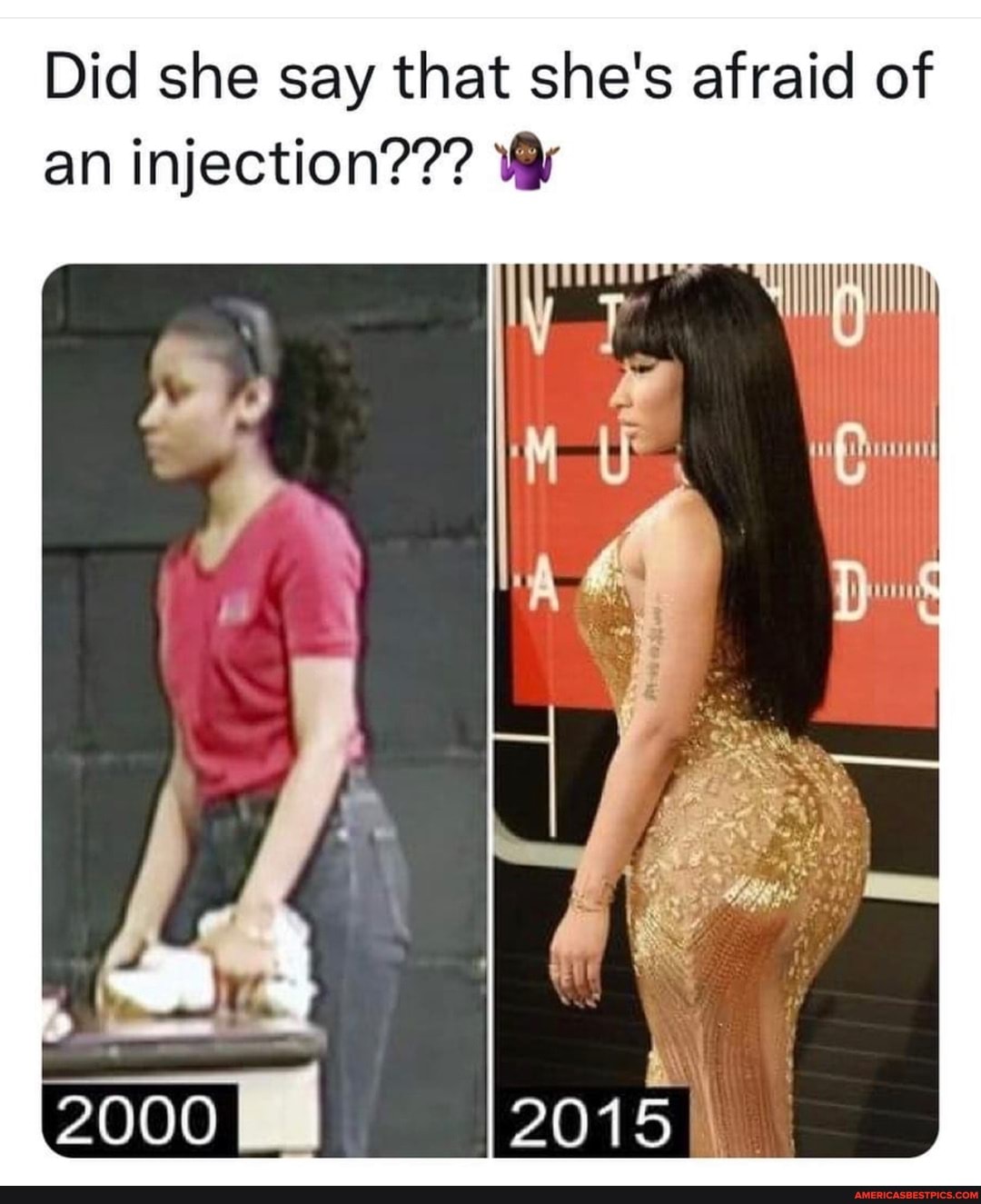 Did she say that she's afraid of an injection??? ty 2015] - America’s ...