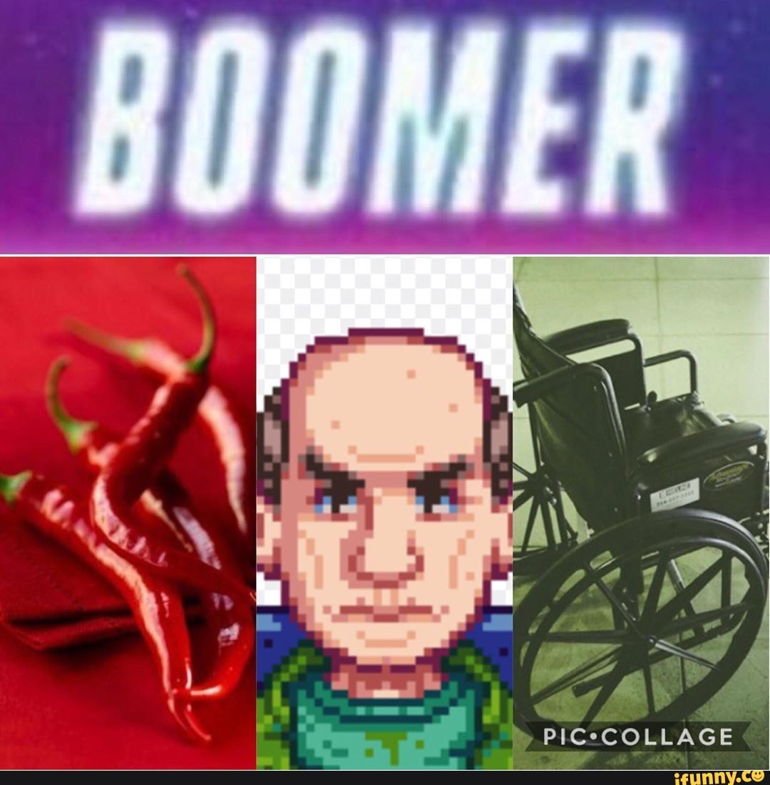 BOOMER PIC*COLLAGE - iFunny