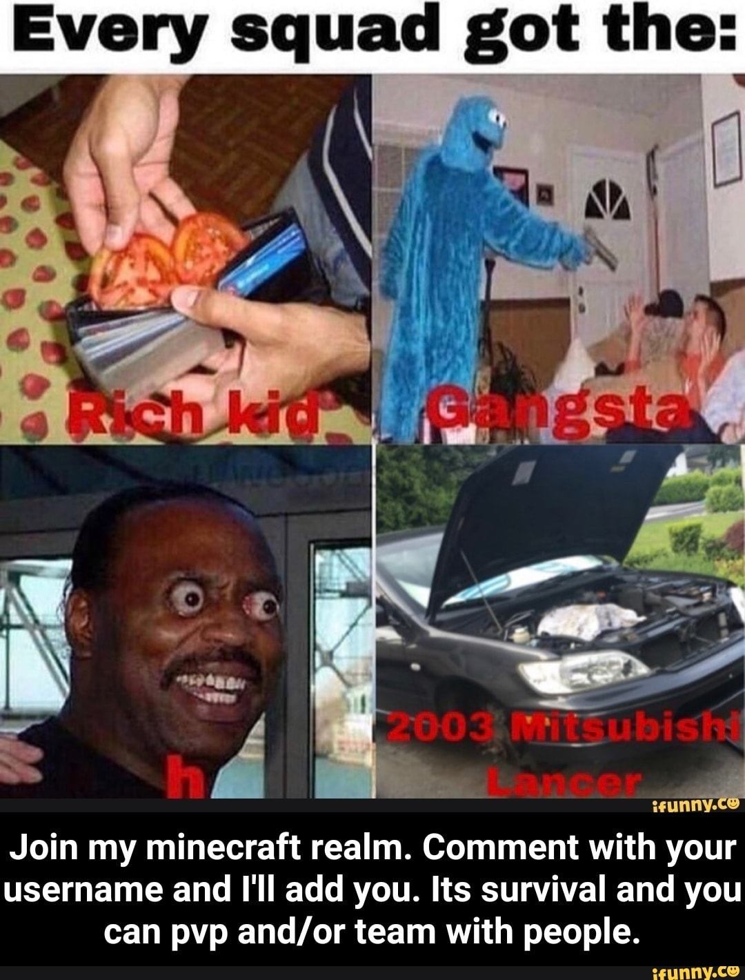 Minecraftrealm memes. Best Collection of funny Minecraftrealm pictures ...