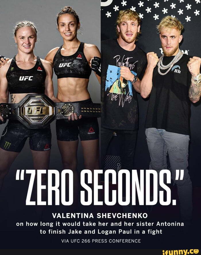 TERD SECONDS.' VALENTINA SHEVCHENKO on how long it would take her and ...