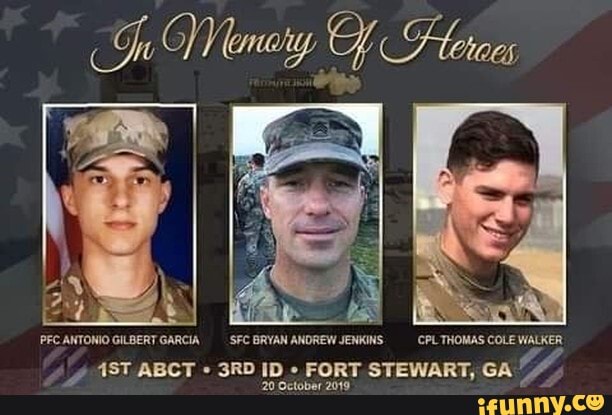 Veny Of Hevoes PFC ANTONIO GILBERT GARCIA SFC BRYAN ANOREW JENKINS CPL ...