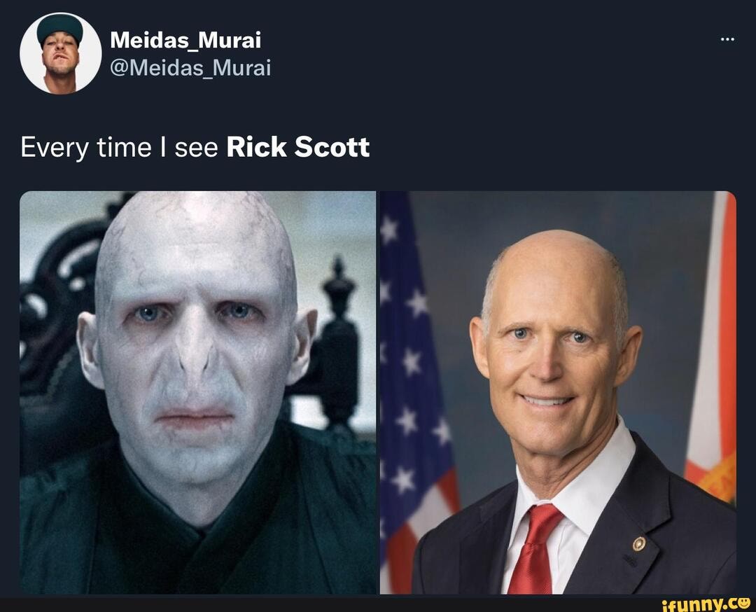 Rick_scott memes. Best Collection of funny Rick_scott pictures on iFunny