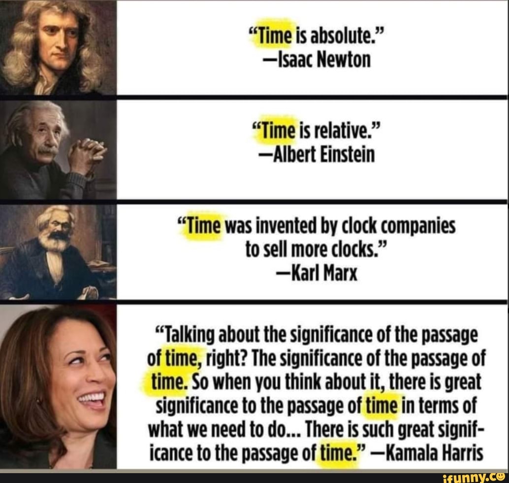 "Time is absolute." -Isaac Newton "Time is relative." -Albert Einstein ...