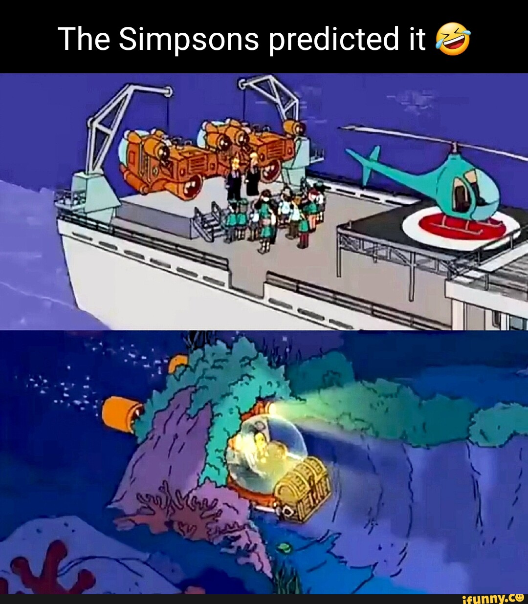 The Simpsons predicted it aye: an - iFunny