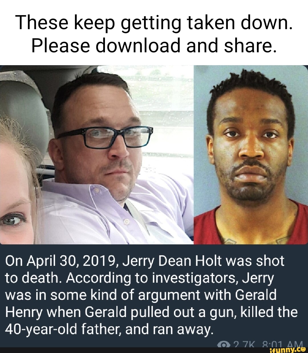 These keep getting taken down. Please download and share. On April 30 ...