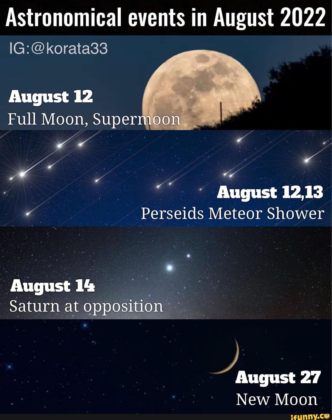 August 27 2022 Moons