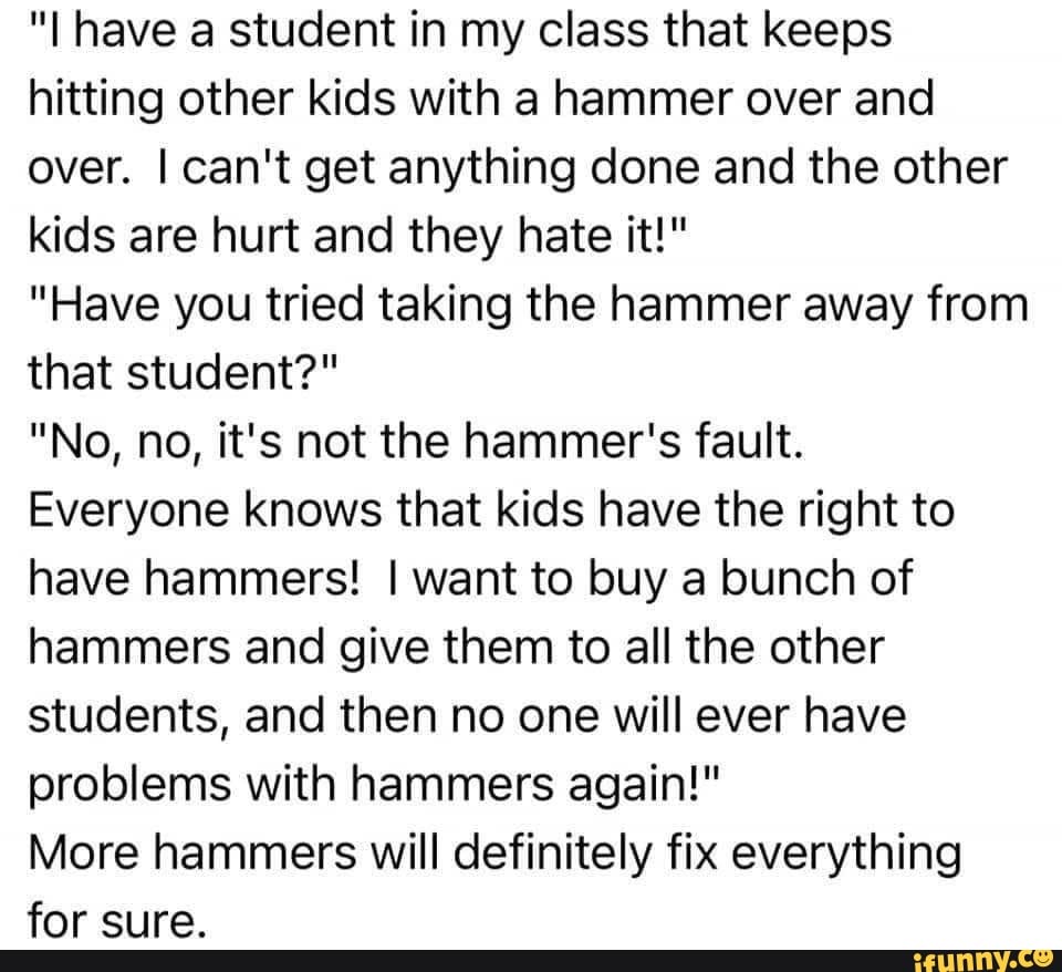 "I have a student in my class that keeps hitting other kids with a ...