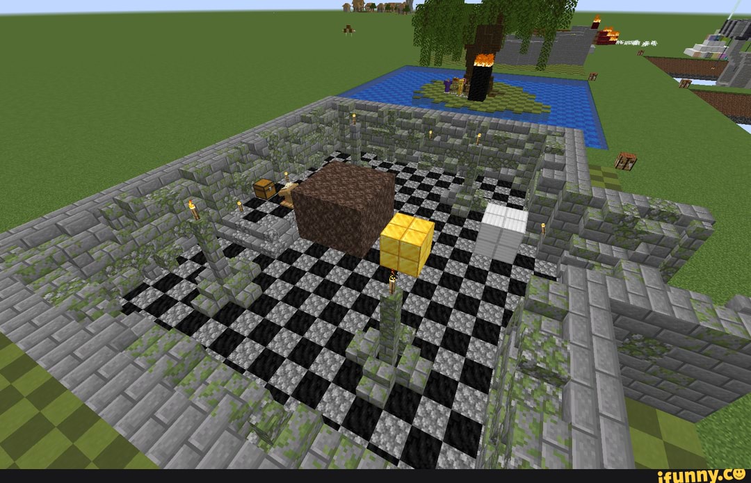 DnD maps in minecraft - iFunny