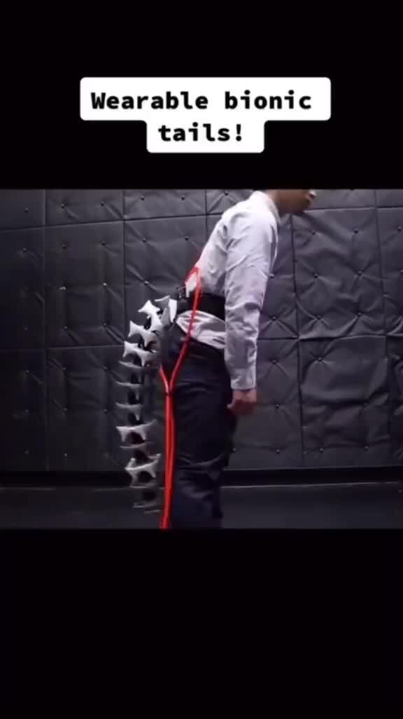 Wearable bionic tails! - )