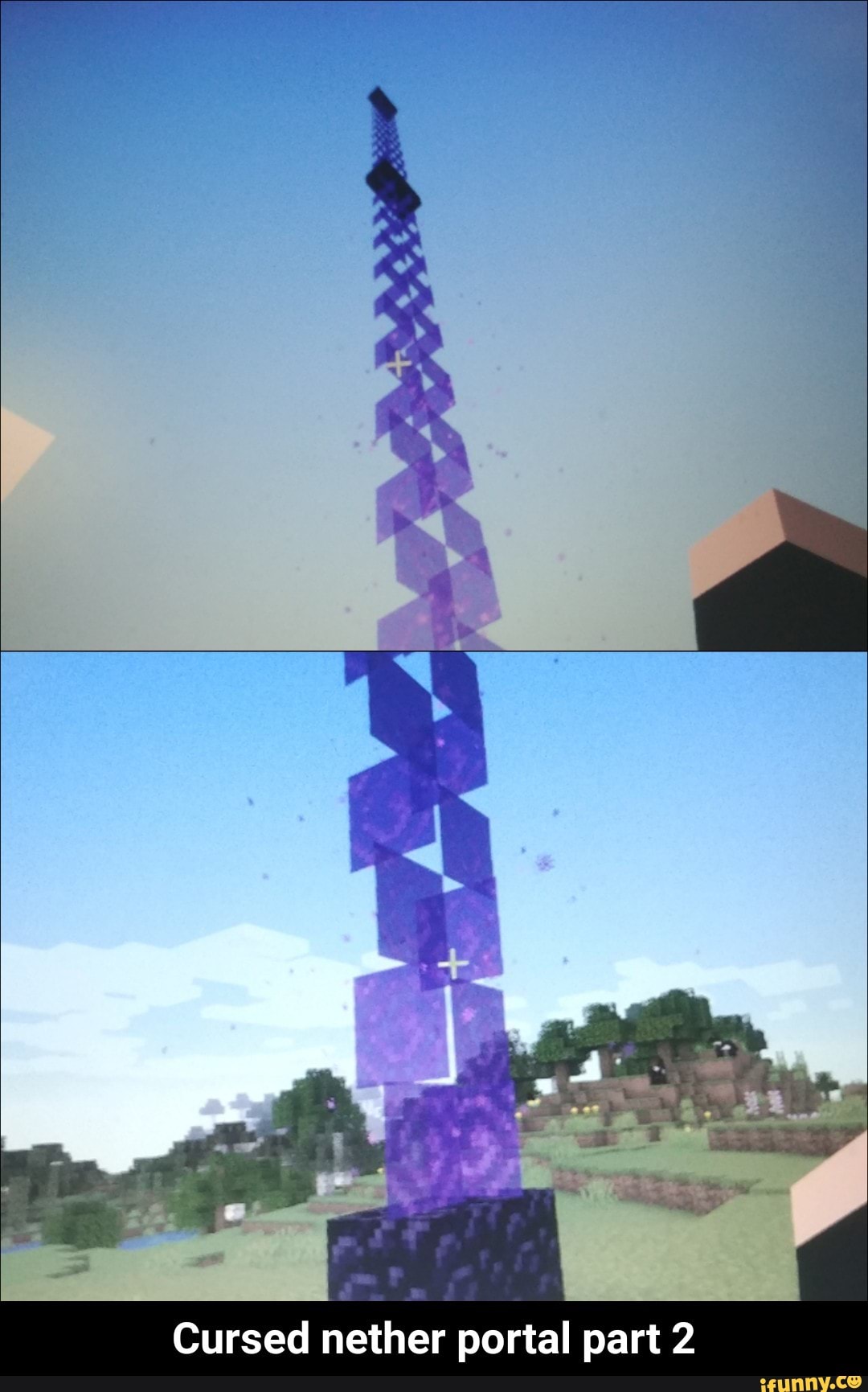 Cursed nether portal part 2 - Cursed nether portal part 2 - iFunny