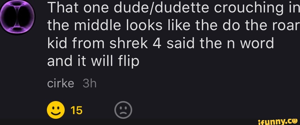 That one crouching in the middle looks like the do the roar kid from ...