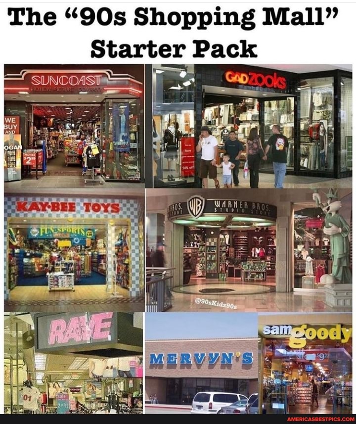 The Shopping Mall" Starter Pack - America’s best pics and videos