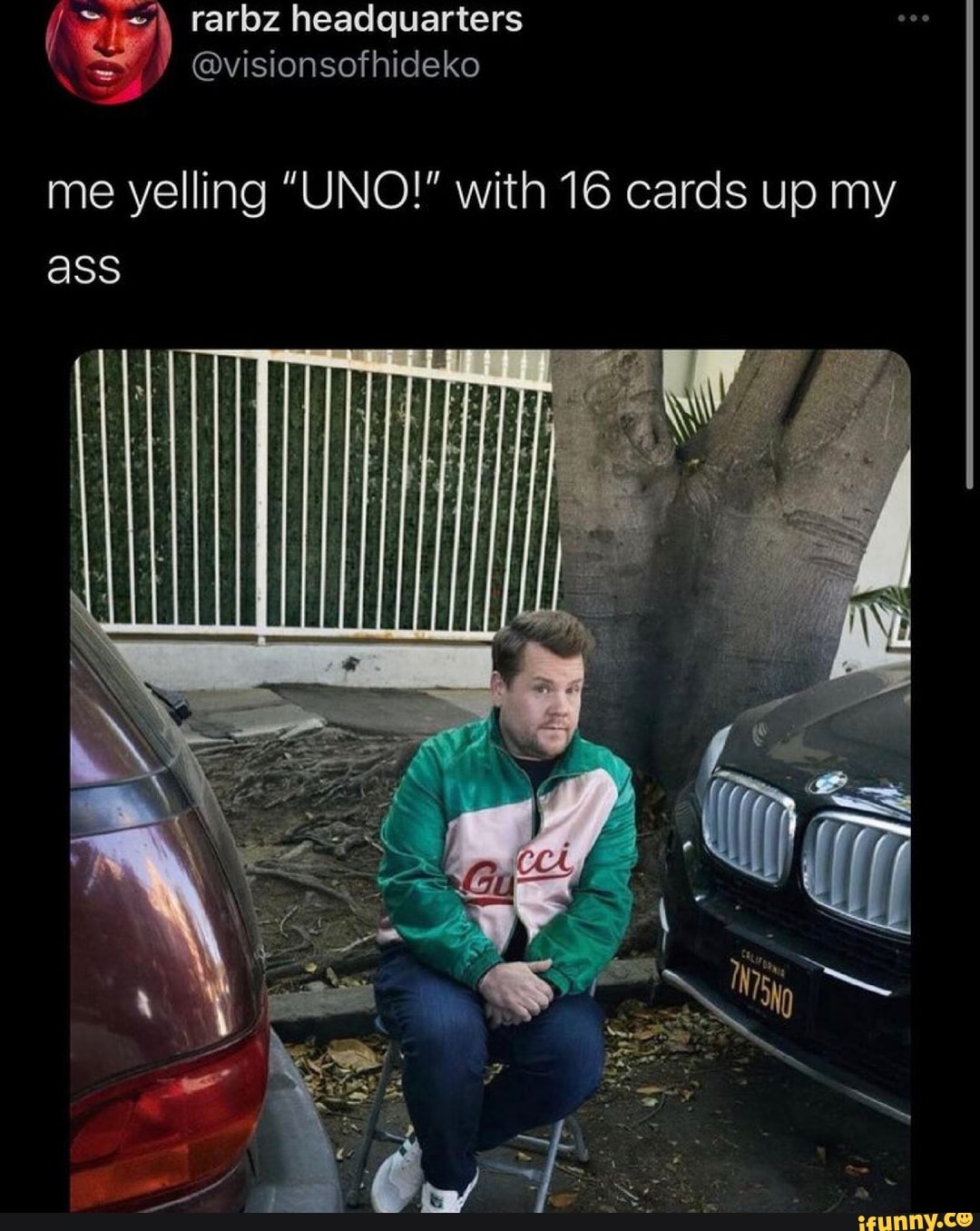 Rarbz headquarters @visionsofhideko ( ty) me yelling "UNO!" with 16 ...