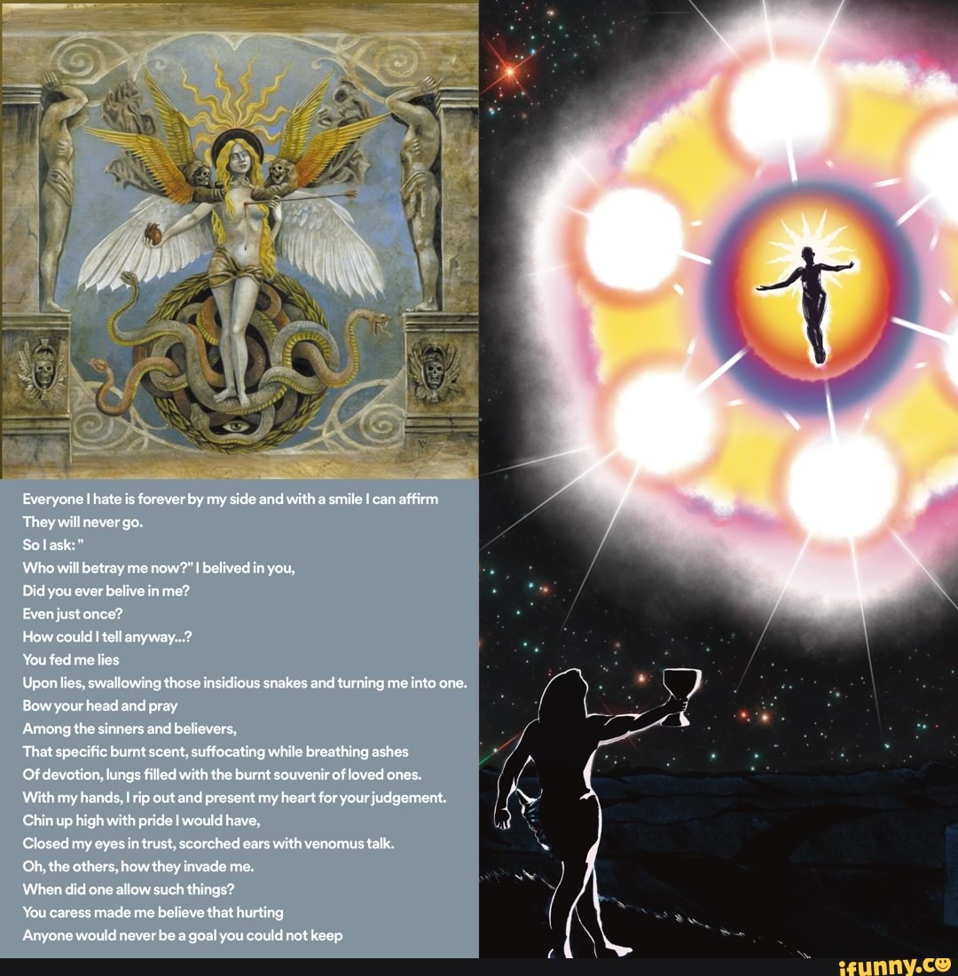 Everyone I hate is forever by my side and with a smile I can affirm ...