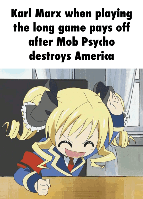 Karl Marx when playing the long game pays off after Mob Psycho destroys ...