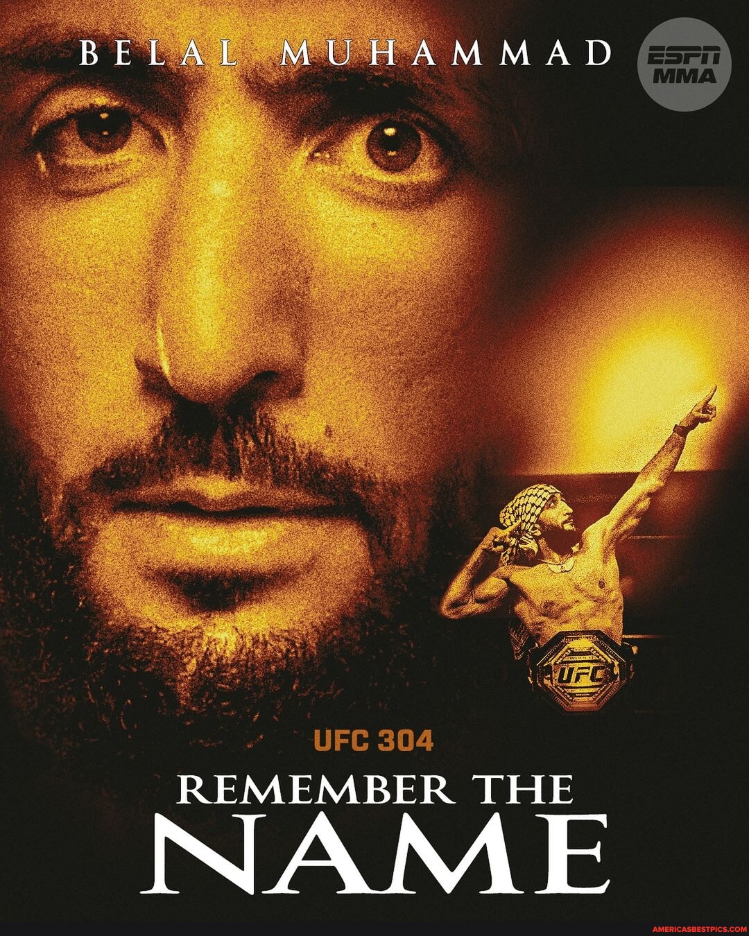 REMEMBER THE NAME 😤 BELAL MUHAMMAD IS THE NEW UFC WELTERWEIGHT CHAMPION ...