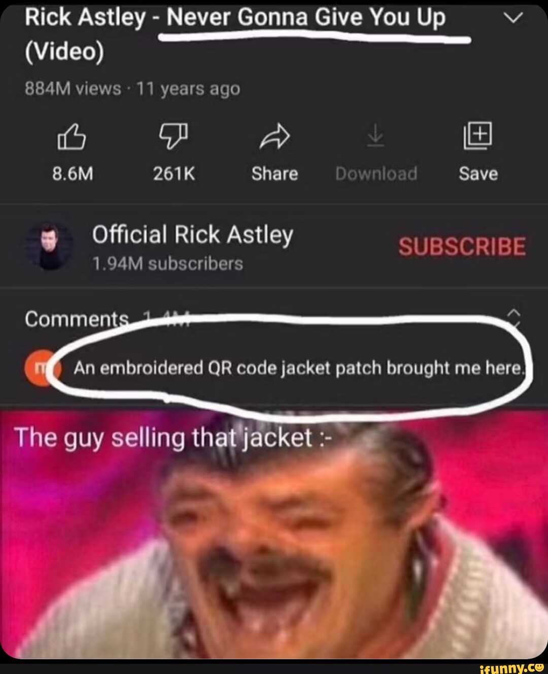 Rick Astley - Never Gonna Give You Up (Video) 884M views 11 years ago 8 ...