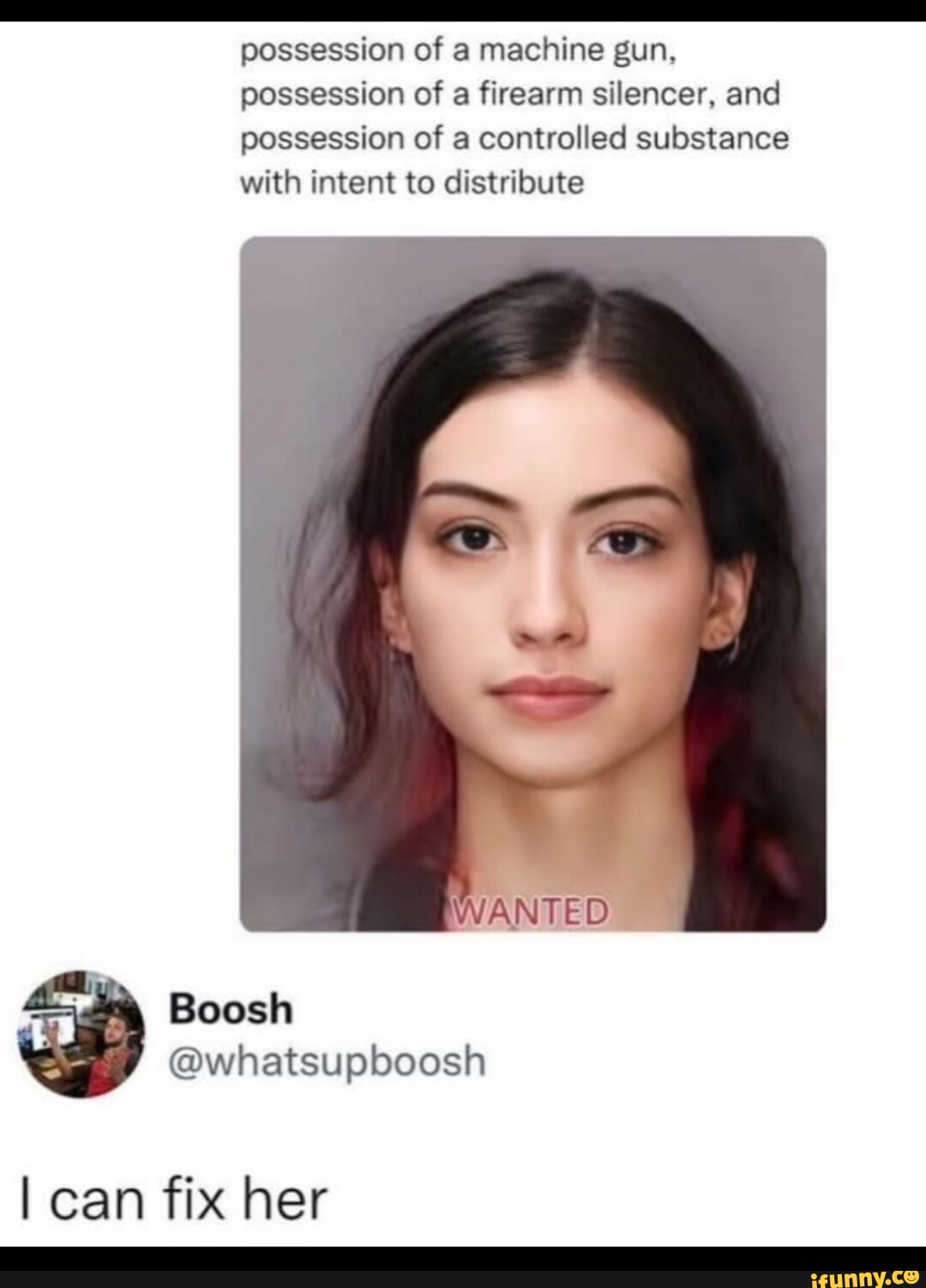 Possession of a machine gun, possession of a firearm silencer, and ...