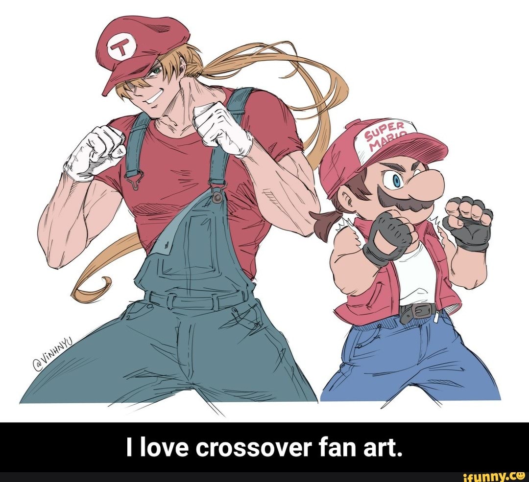 I love crossover fan art. - I love crossover fan art. - iFunny