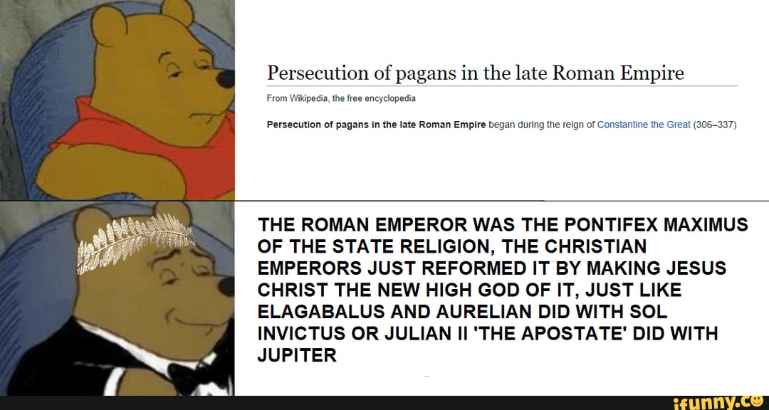 Persecution of pagans in the late Roman Empire From Wikipedia, the free ...