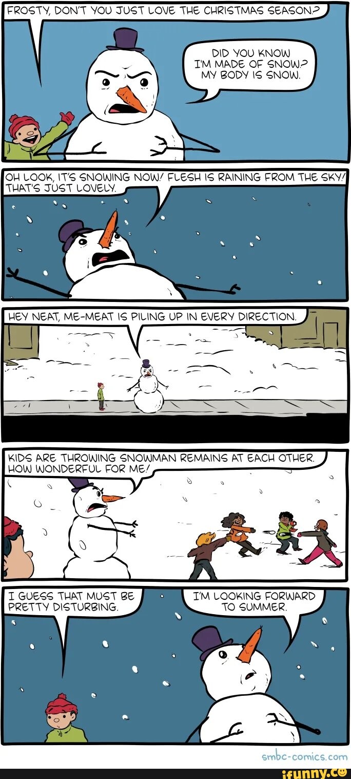 FROSTY, DON'T YOU JUST LOVE THE CHRISTMAS SEASON? DID YOU KNOW TM MADE ...