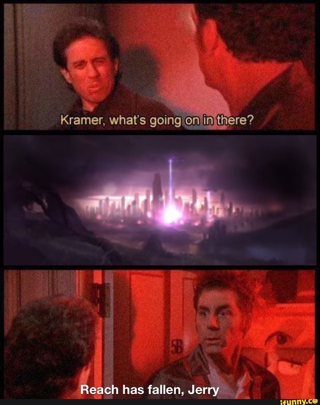 Kramer, what's going tiiere? of Reach has fallen, Jerry - iFunny