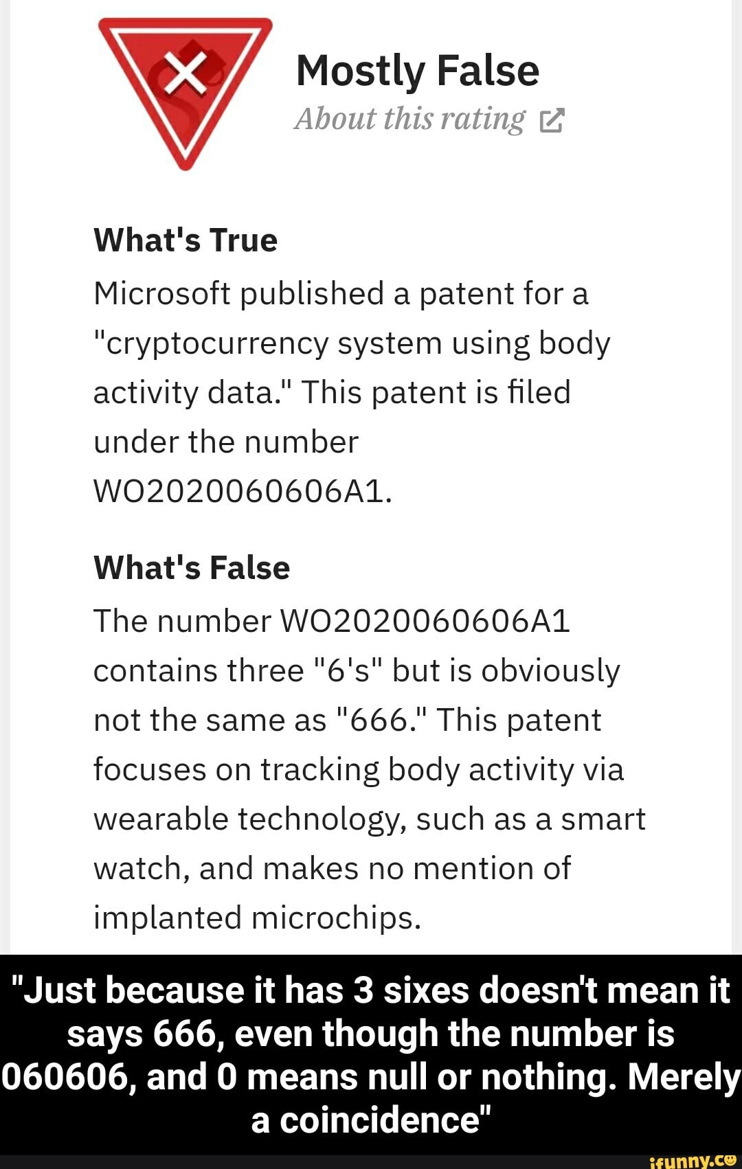 Mostly False About this rating What's True Microsoft published a patent ...