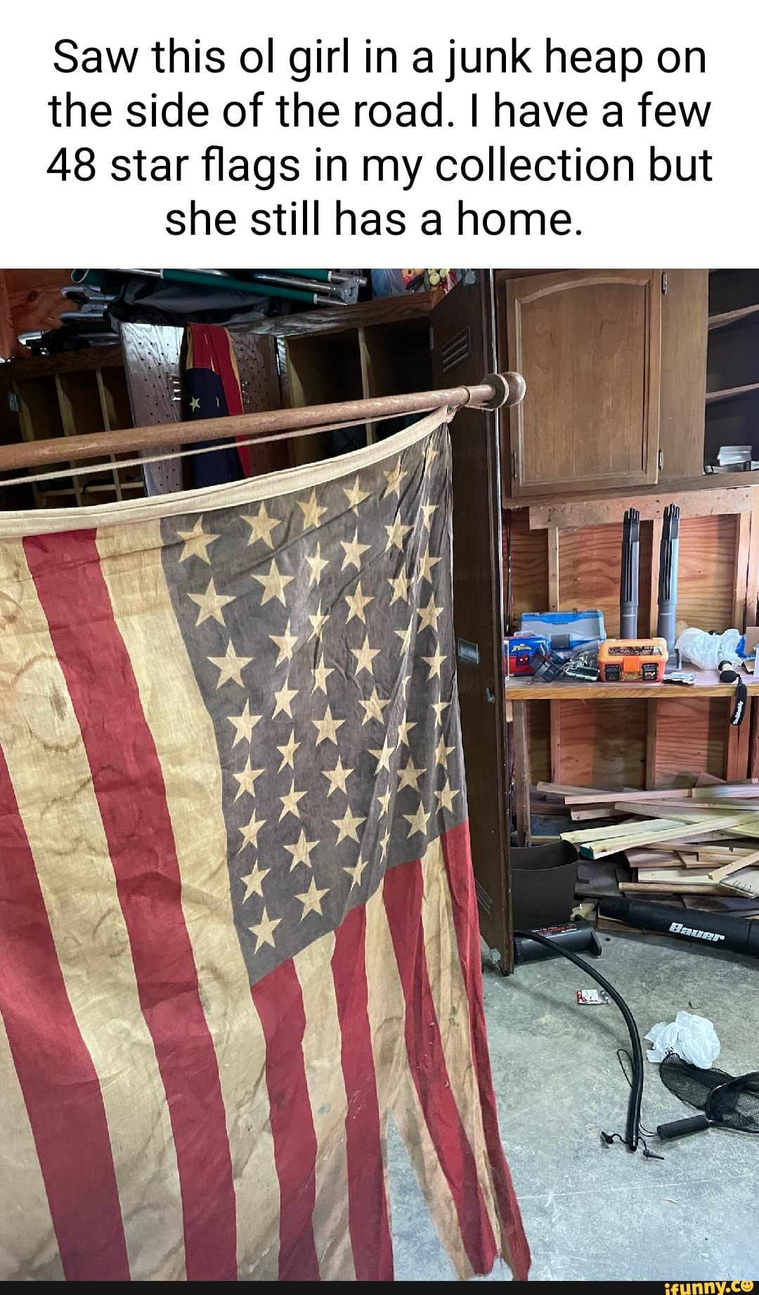 Saw this ol girl in a junk heap on the side of the road. I have a few ...
