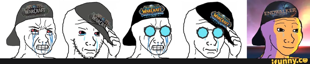 A wojak's FFXIV / WoW reaction 2022 - )