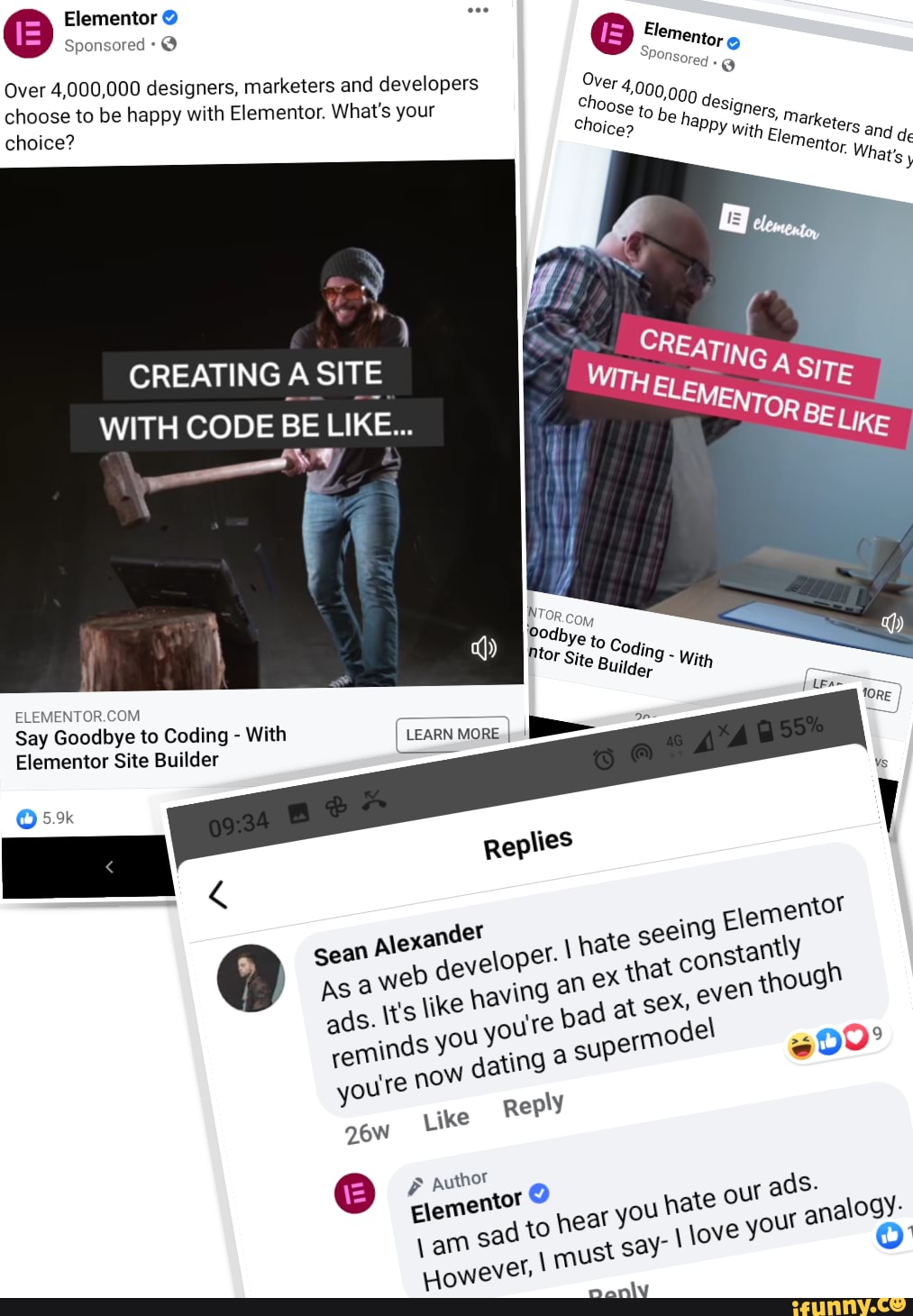 Elementor memes. Best Collection of funny Elementor pictures on iFunny
