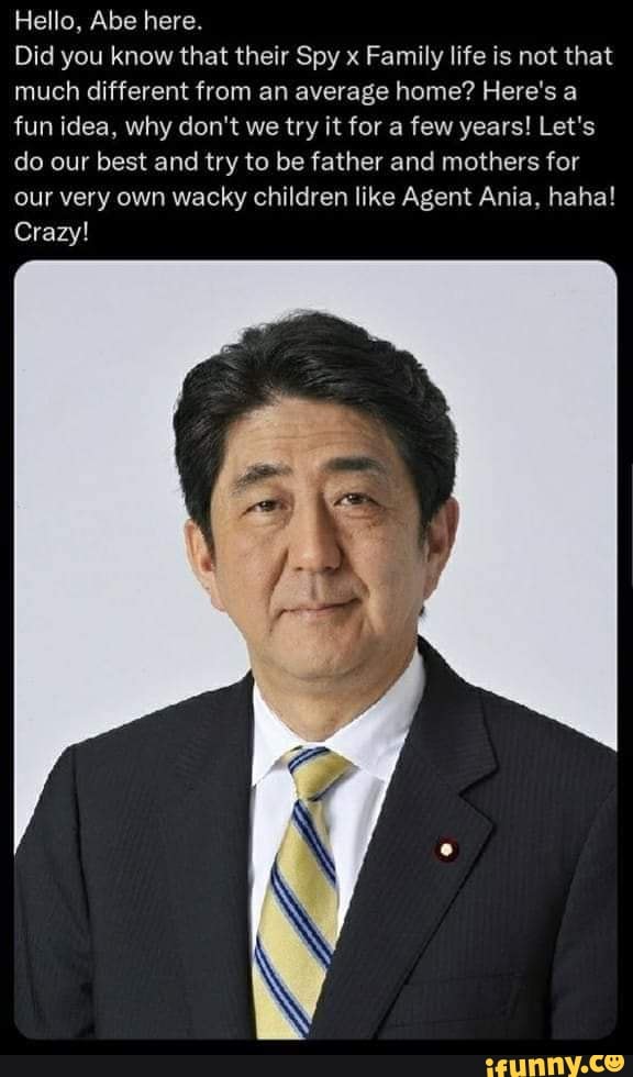 Hello, Abe here. Did you know that their Spy x Family life is not that ...