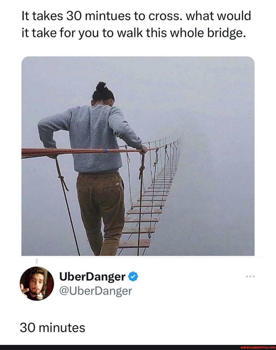 You couldn’t pay me enough to cross this bridge 🫣 Like this content ...