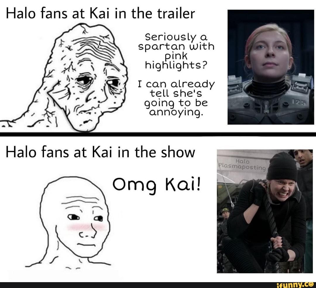 Halo fans at Kai in the trailer Seriously spartan with highlights? I ...