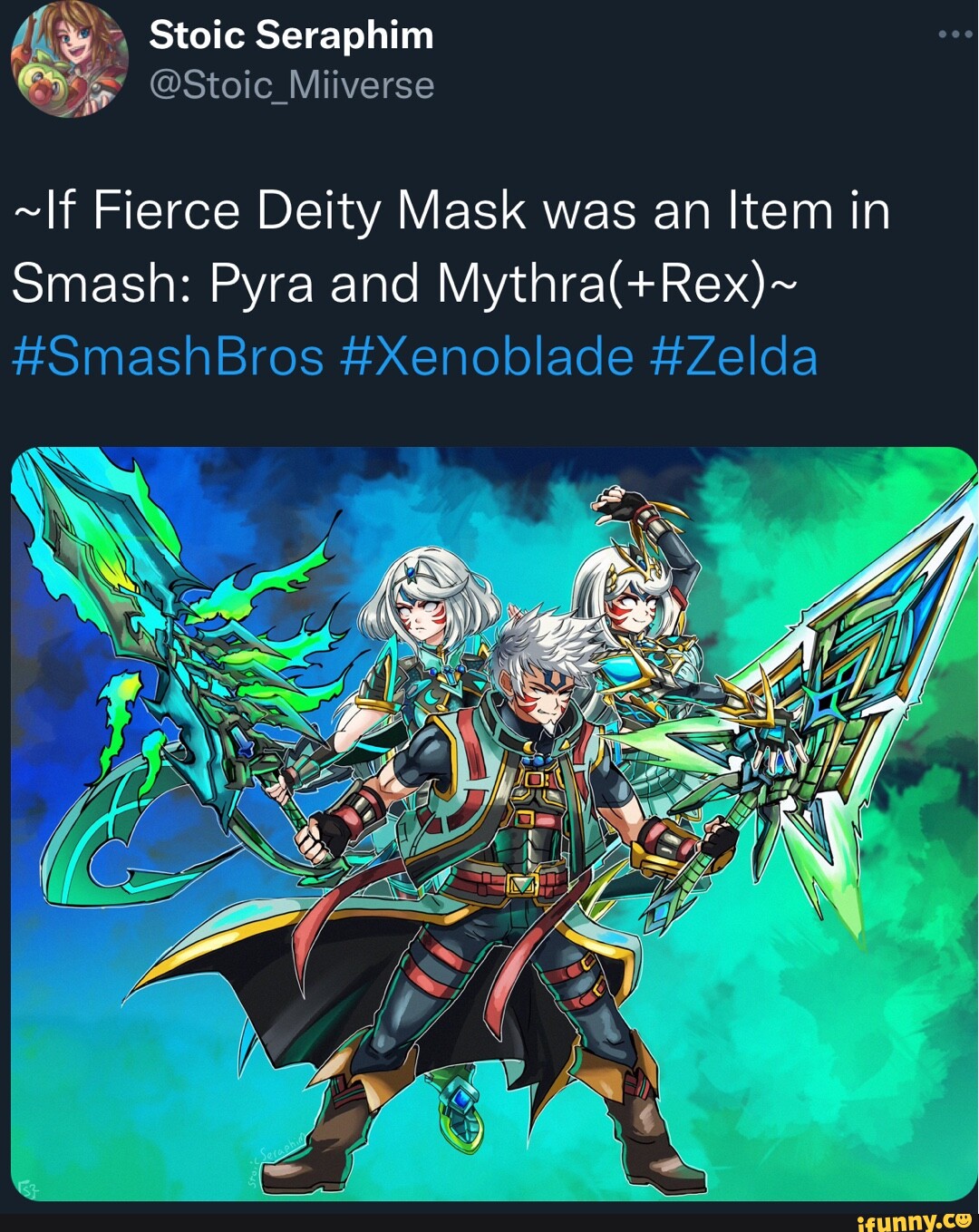 Stoic Seraphim @Stoic Miiverse ~If Fierce Deity Mask was an Item in ...