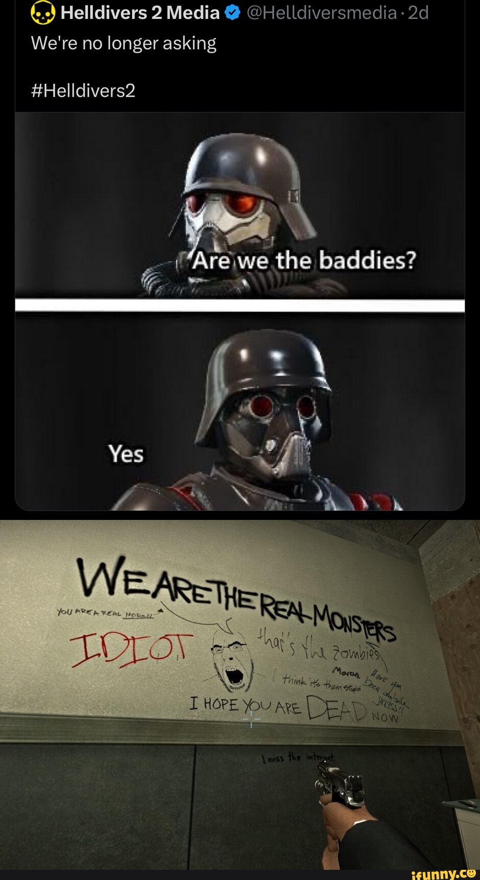 Helldivers 2 Media Helldiversmedia We Re No Longer Asking