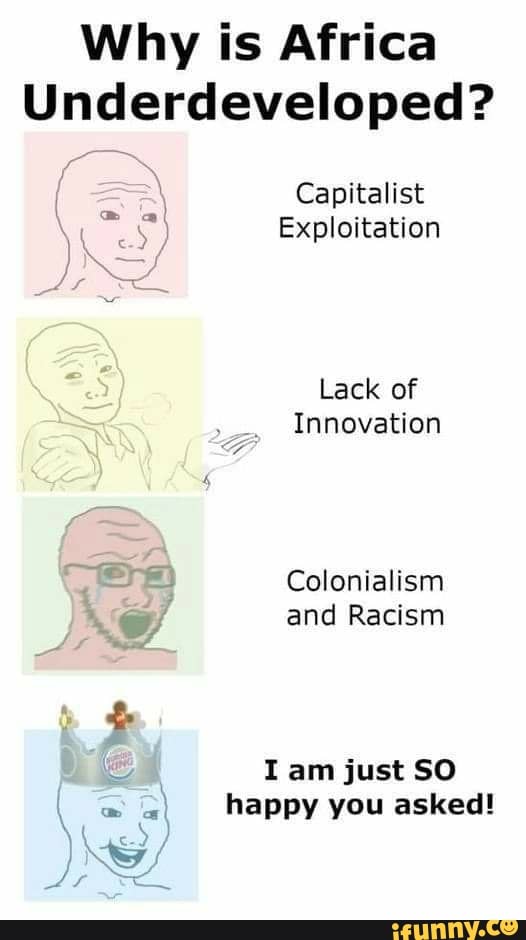 Why is Africa Underdeveloped? Capitalist Exploitation Lack of ...