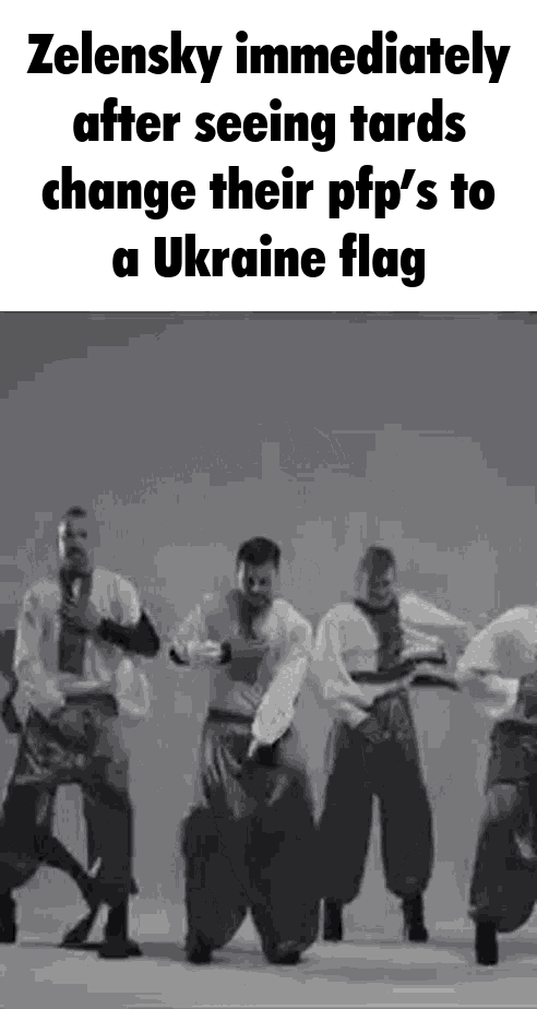 Zelensky is a little gay boy - Zelensky immediately after seeing tards ...