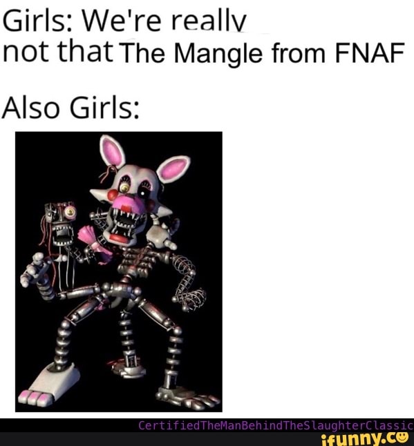 Mangle memes. Best Collection of funny Mangle pictures on iFunny